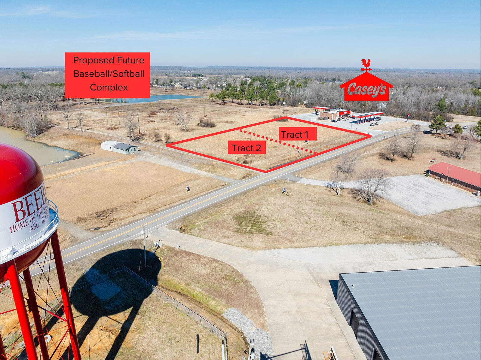 000 Access Rd, Beebe, AR 72012 - Tract 1 & 2 | LoopNet