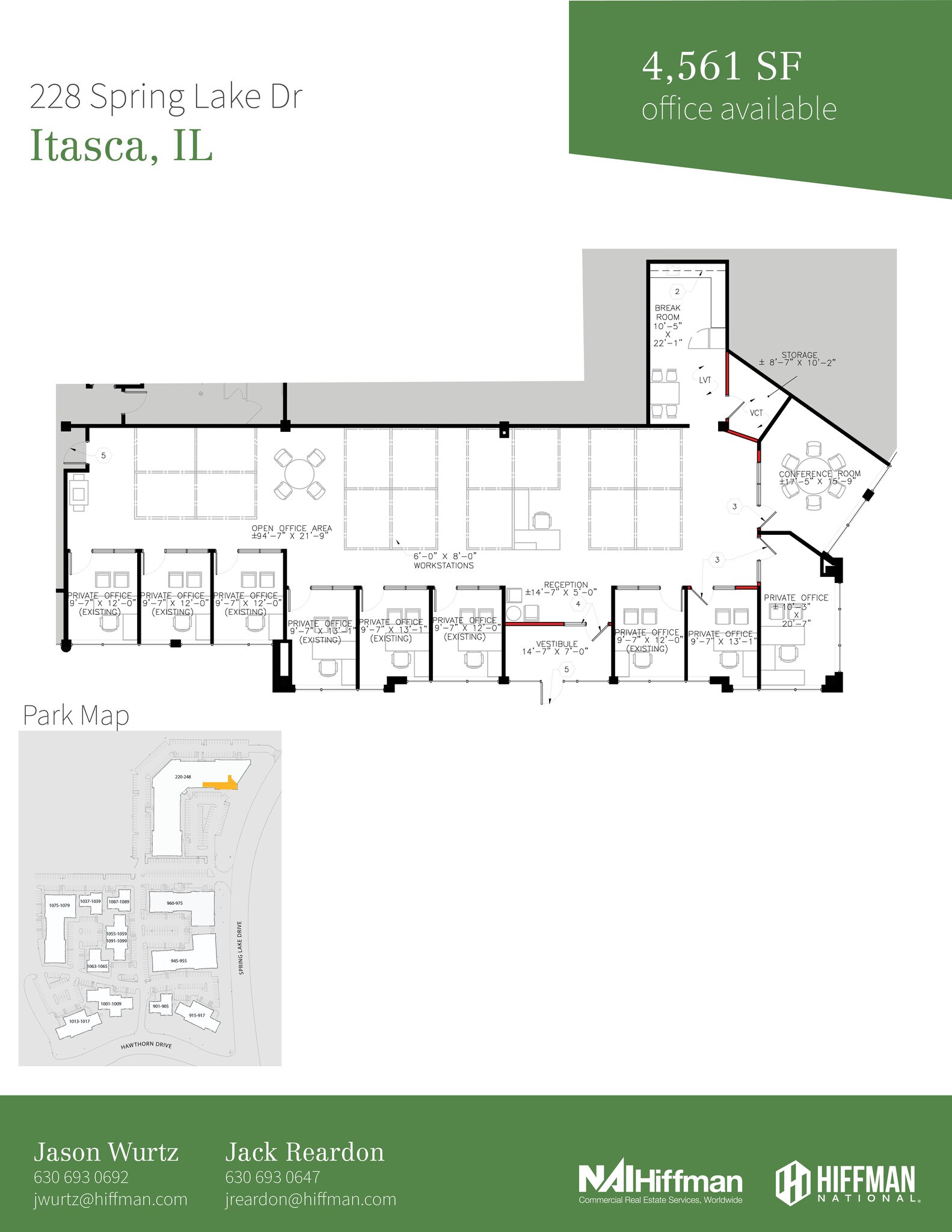 1091-1099 W Hawthorn Dr, Itasca, IL 60143 - Spring Lake Executive Campus | LoopNet