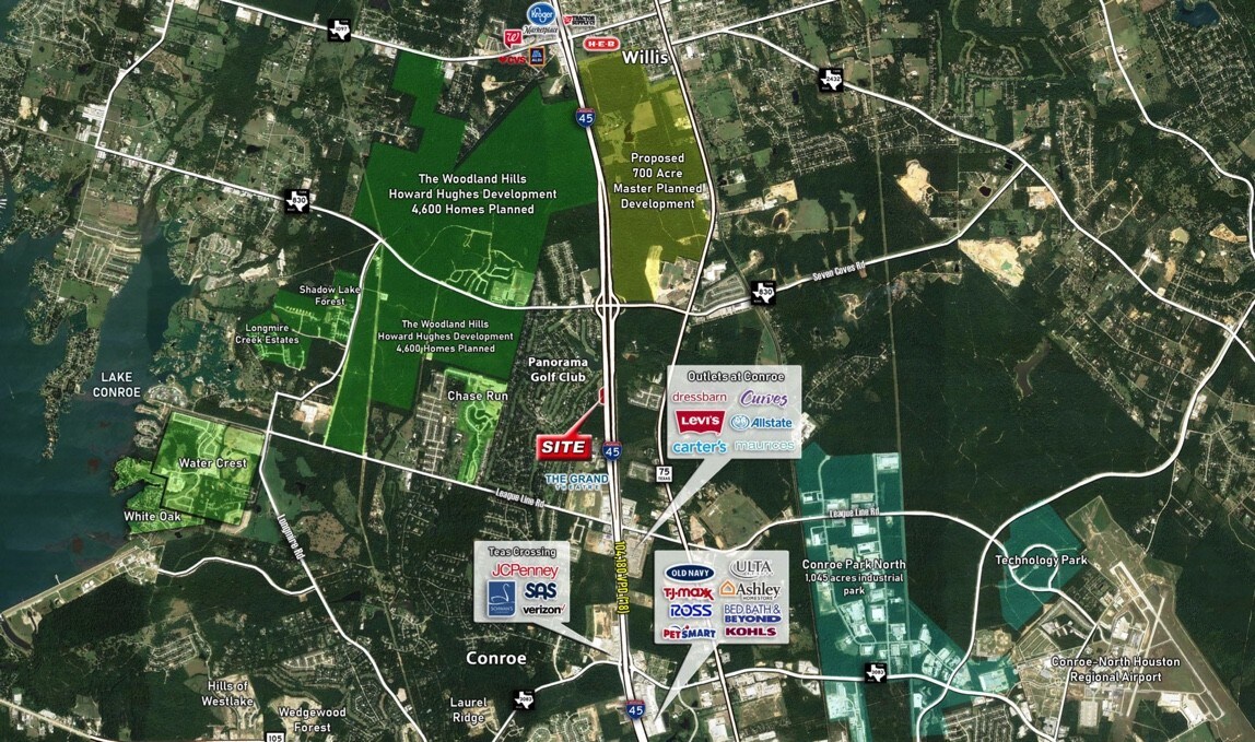 SW I-45 & Panorama Dr, Conroe, TX 77304 | LoopNet