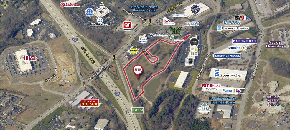 New Commerce Ct, Greenville, SC 29607 - Land Property for Sale ...