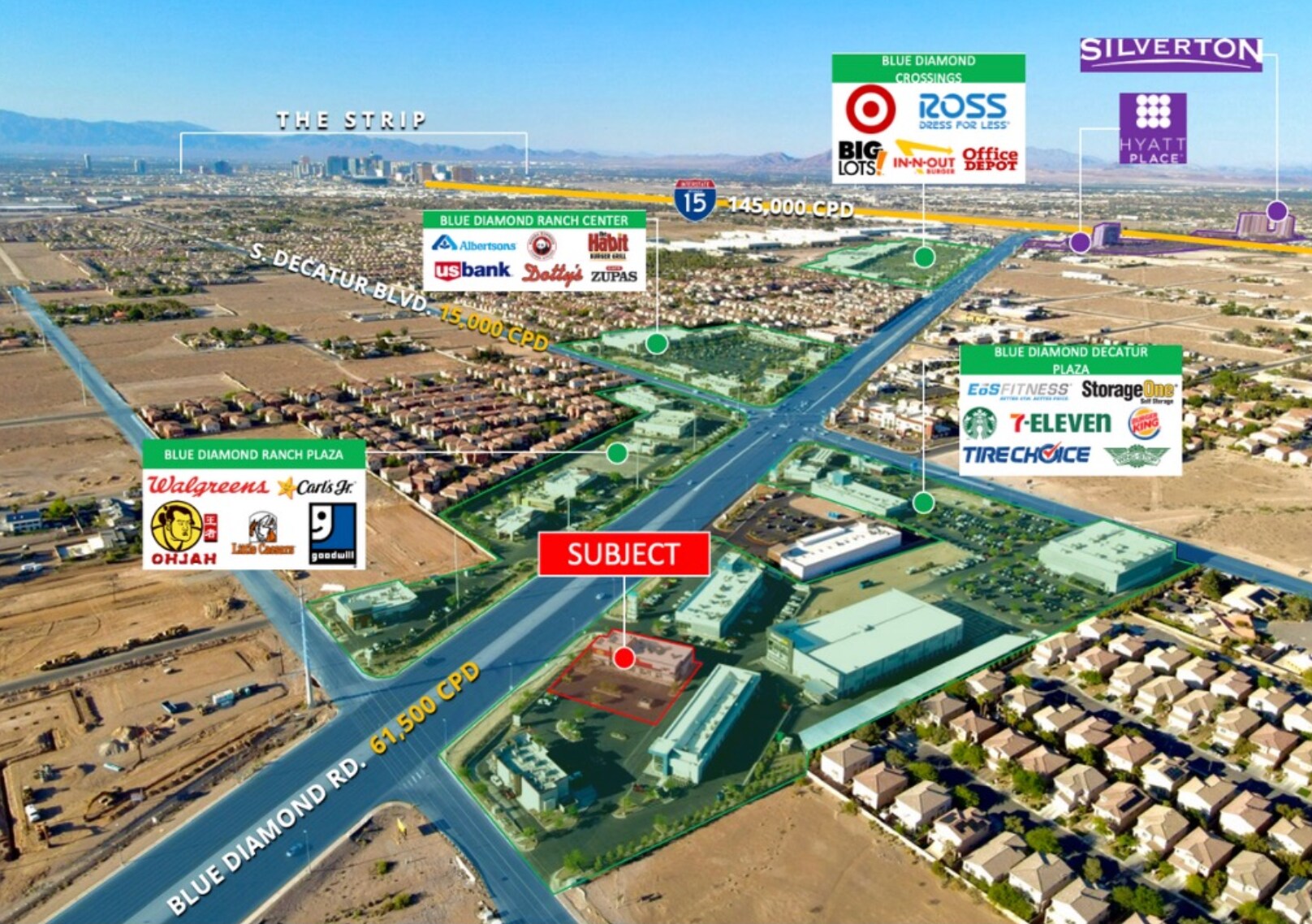 5175 Blue Diamond Rd, Las Vegas, NV 89139 - Denny's + Eye Care | LoopNet