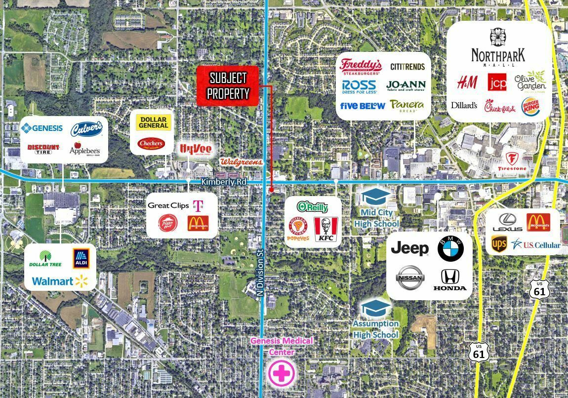 1655 W Kimberly Rd, Davenport, IA 52806 - CVS Pharmacy | LoopNet