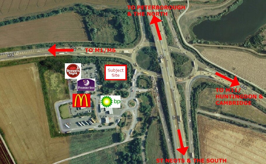 Great North Rd, Brampton, PE28 4NQ - Brampton Hut | LoopNet