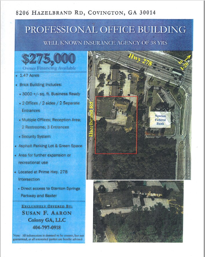 8206 Hazelbrand Rd NE, Covington, GA 30014 | LoopNet