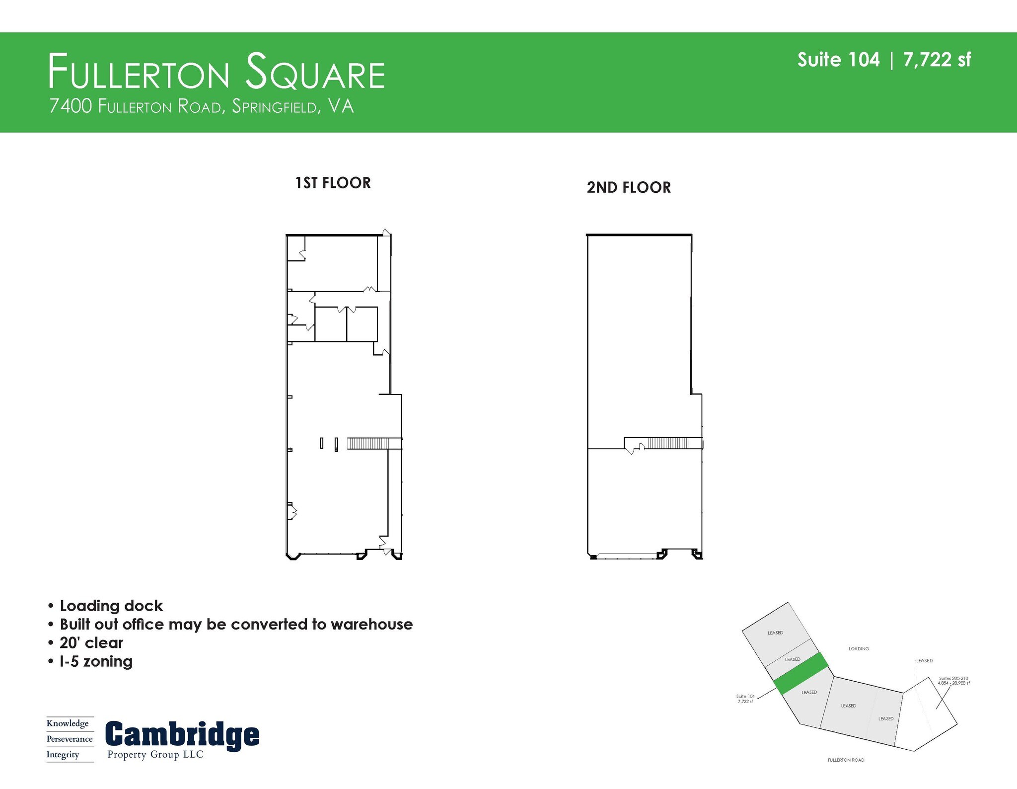 7400 Fullerton Rd, Springfield, VA 22153 - Fullerton Square | LoopNet
