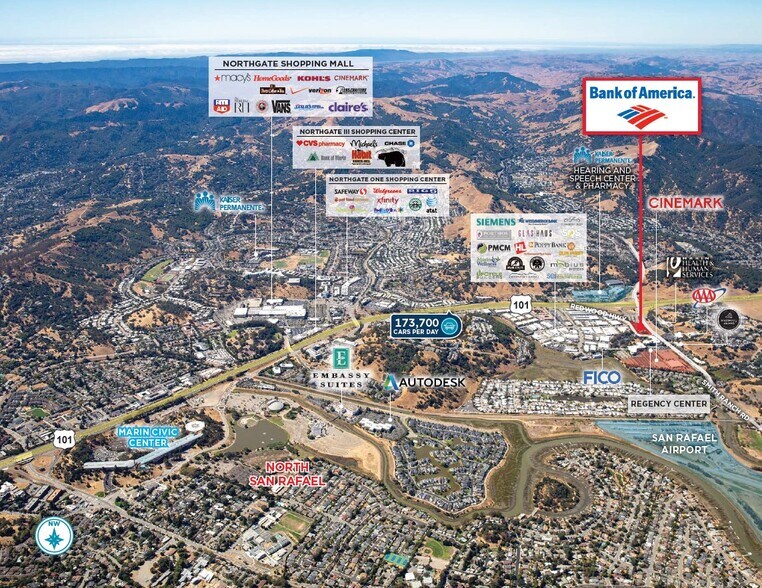 30 Smith Ranch Rd, San Rafael, CA 94903 - Bank of America Ground Lease ...