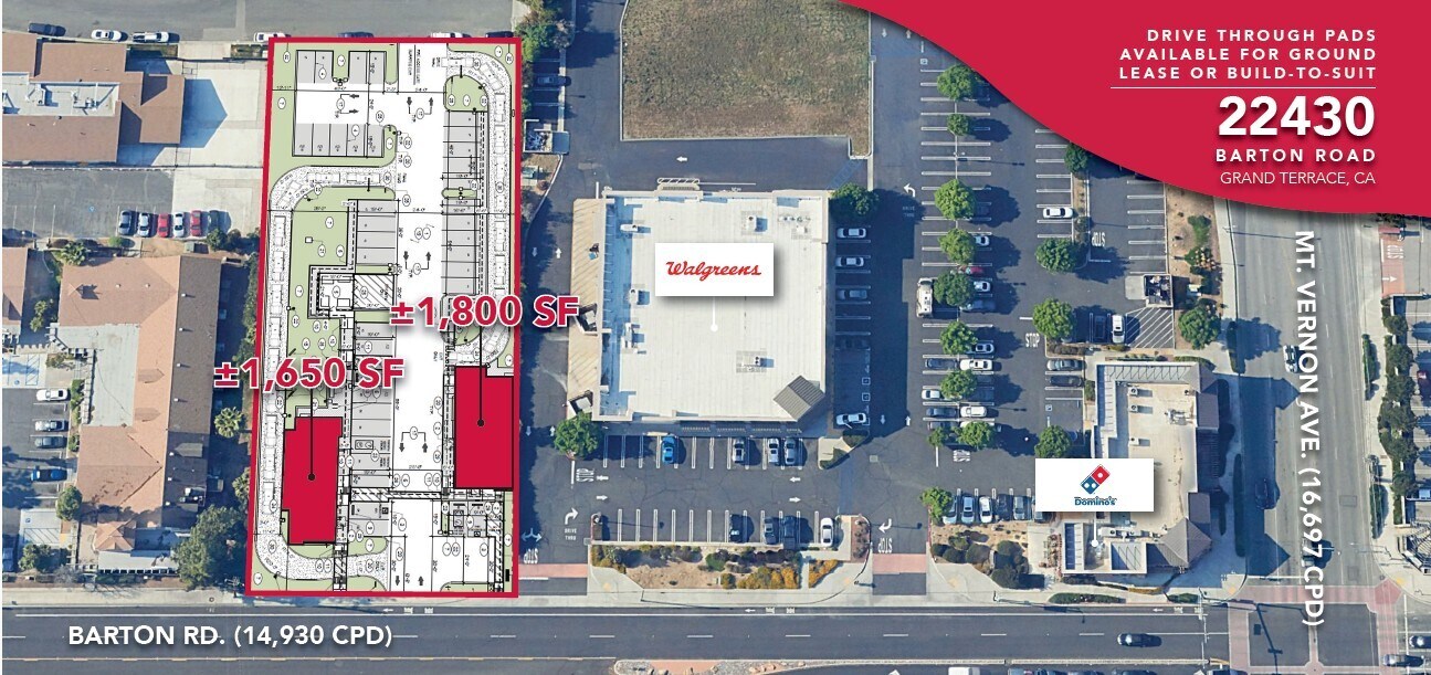 22430 Barton Rd, Grand Terrace, CA 92313 - Drive Through Pads For ...