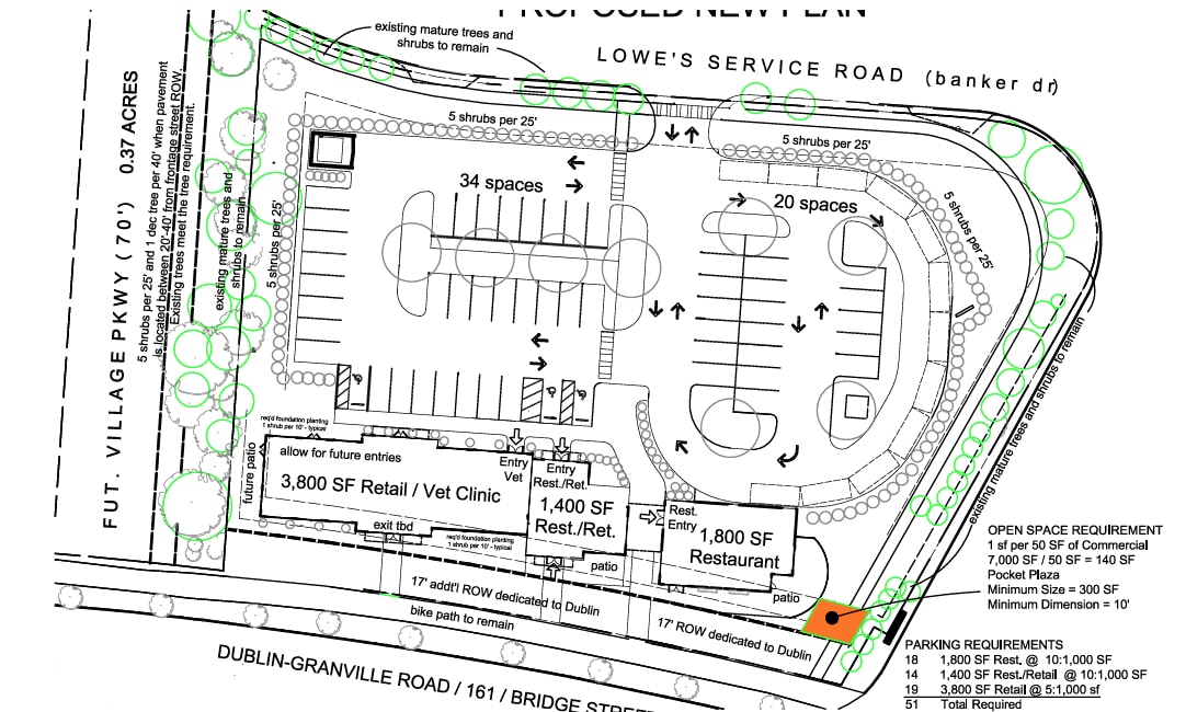 4000 Dublin-Granville rd, Dublin, OH 43017 - Retail Strip Center W ...