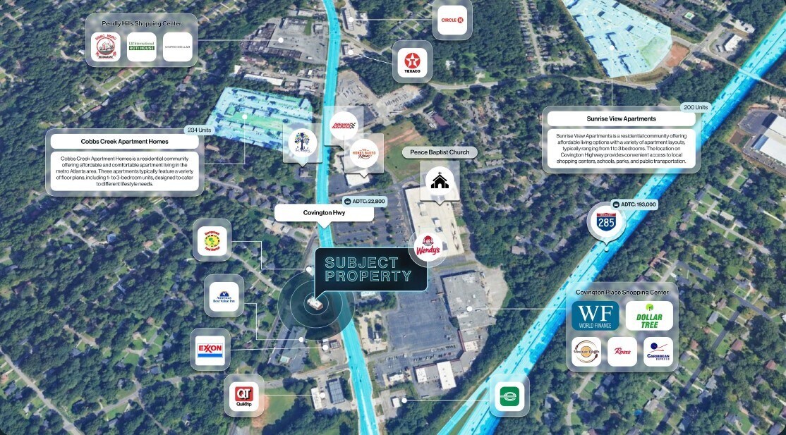 4071 Covington Hwy, Decatur, GA 30032 - Wendy's | LoopNet