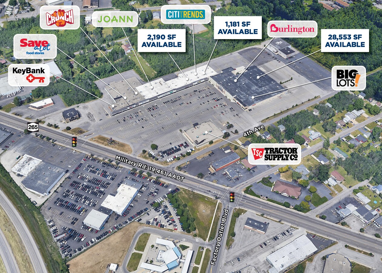 2409-2429 Military Rd, Niagara Falls, NY 14304 - Niagara Square | LoopNet