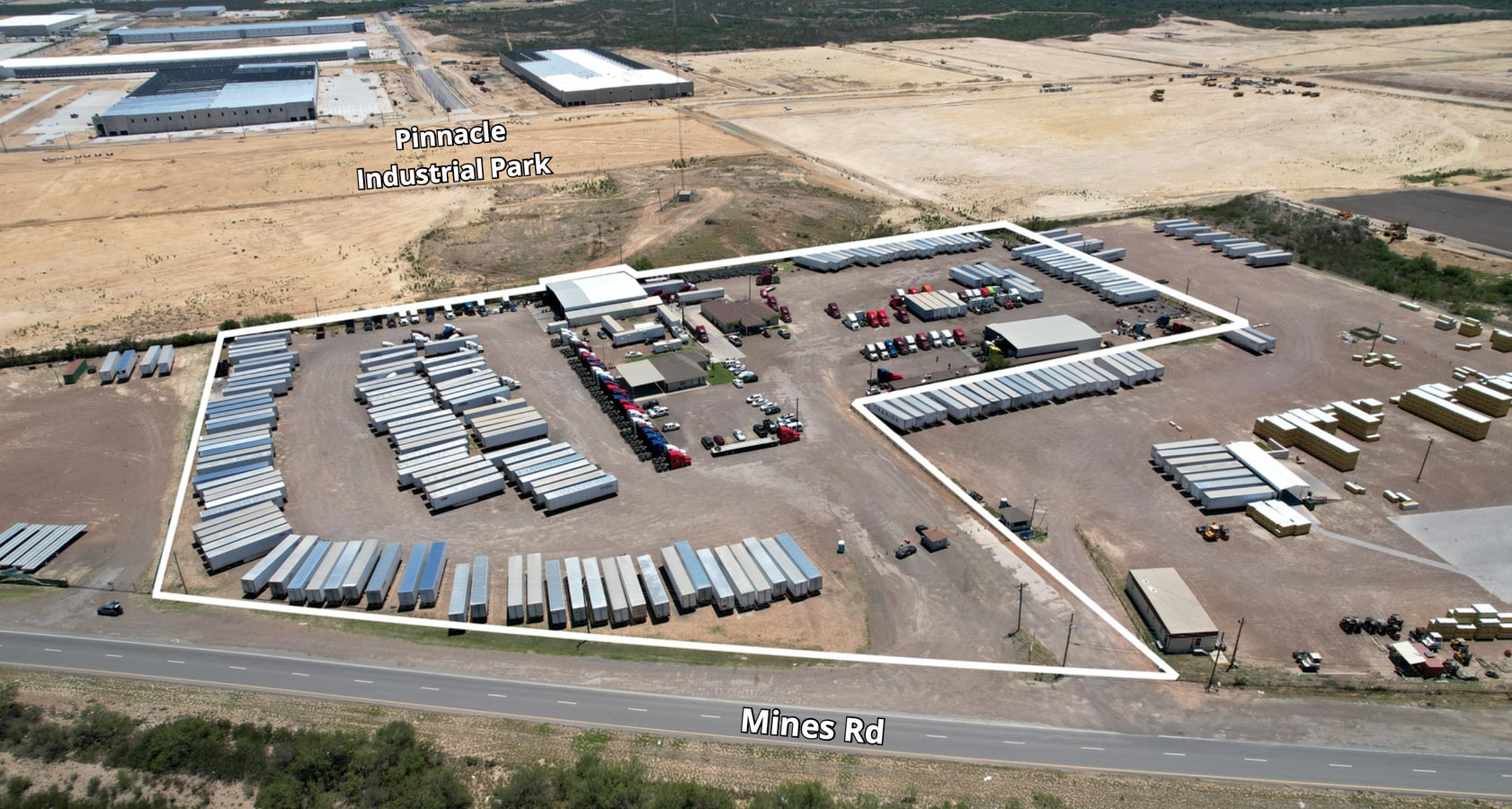 20951 Mines Rd, Laredo, TX 78045 - Sale Leaseback - 12-AC Yard w/ Fleet ...