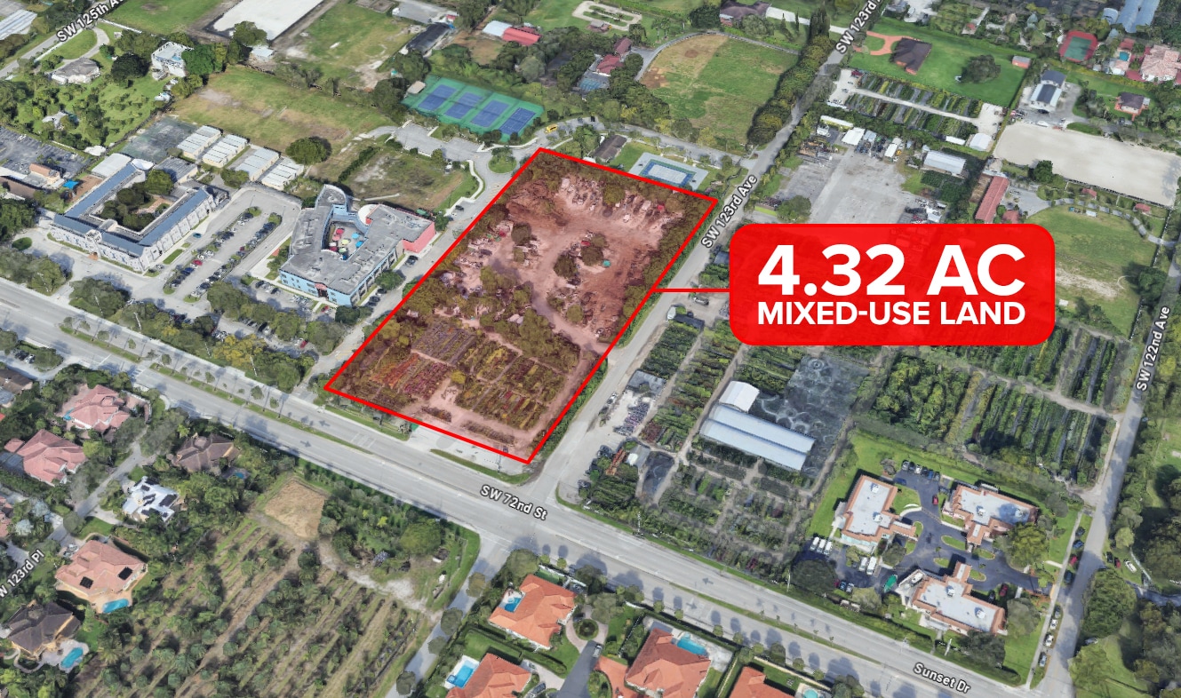 12325 SW 72nd St, Miami, FL 33183 - Prime 4.32 AC Mixed-Use Land | LoopNet