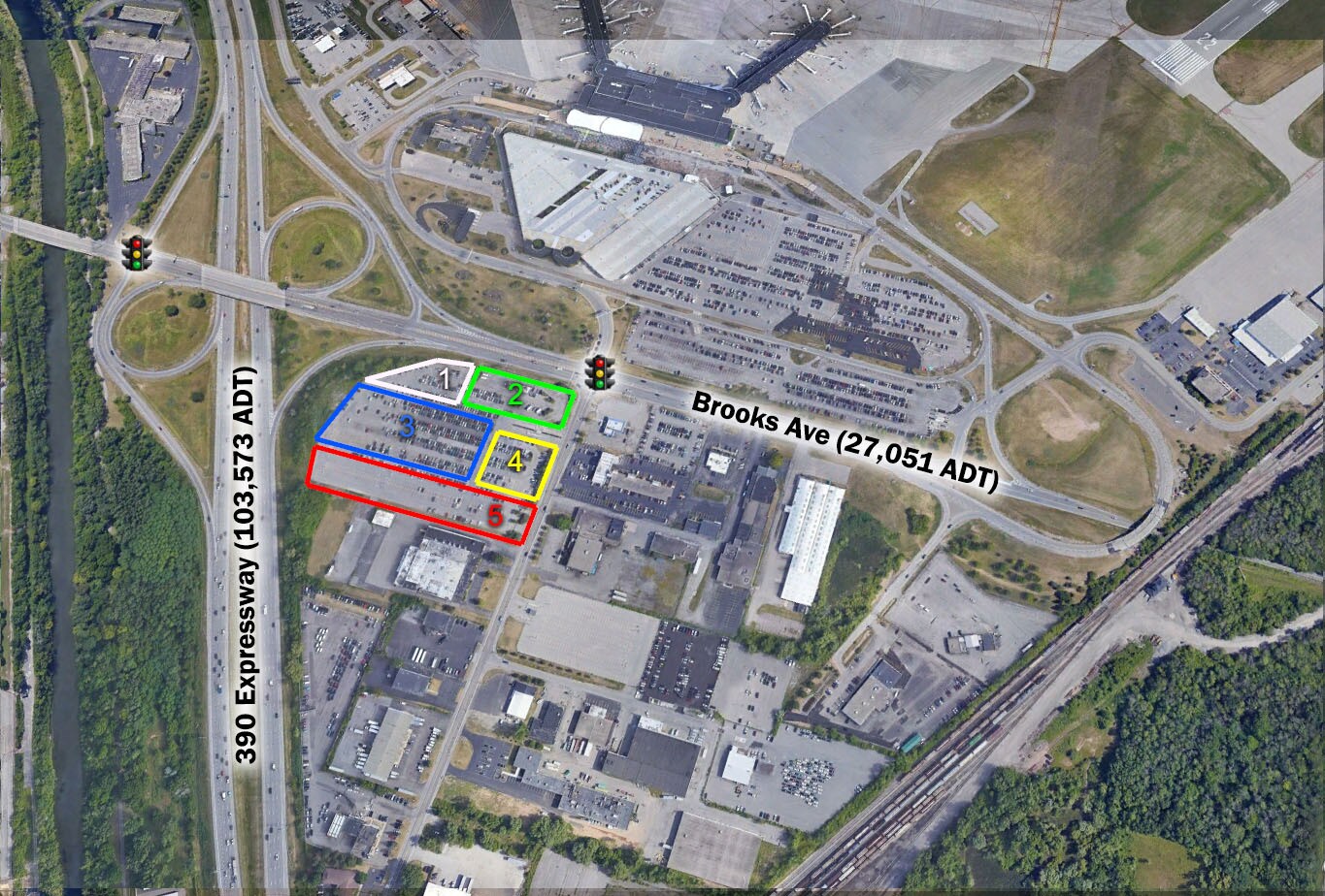 1100 Brooks Ave, Rochester, NY 14624 - Airport & 390 Old Red Parking ...