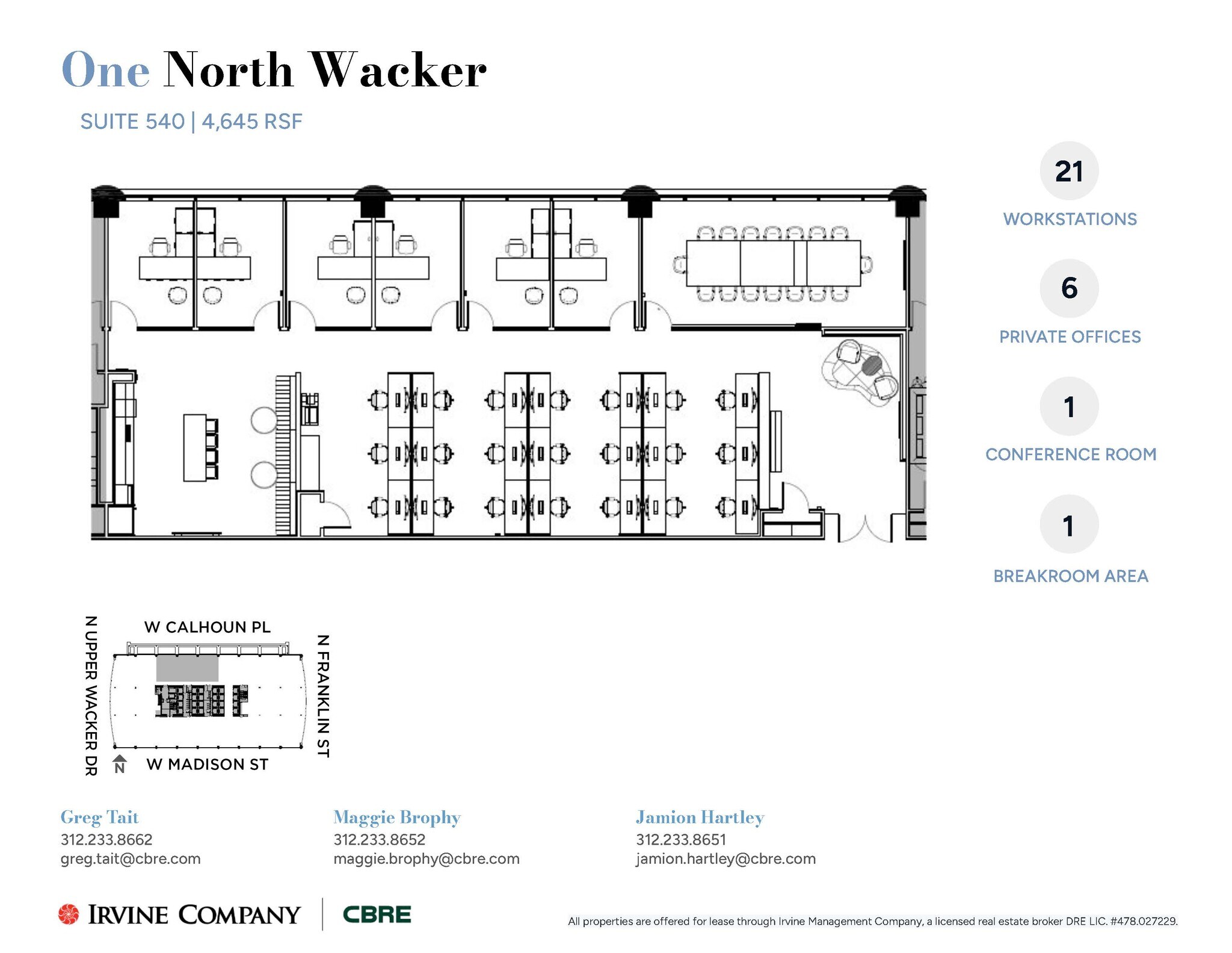 1 N Wacker, Chicago, IL 60606 - One North Wacker | LoopNet