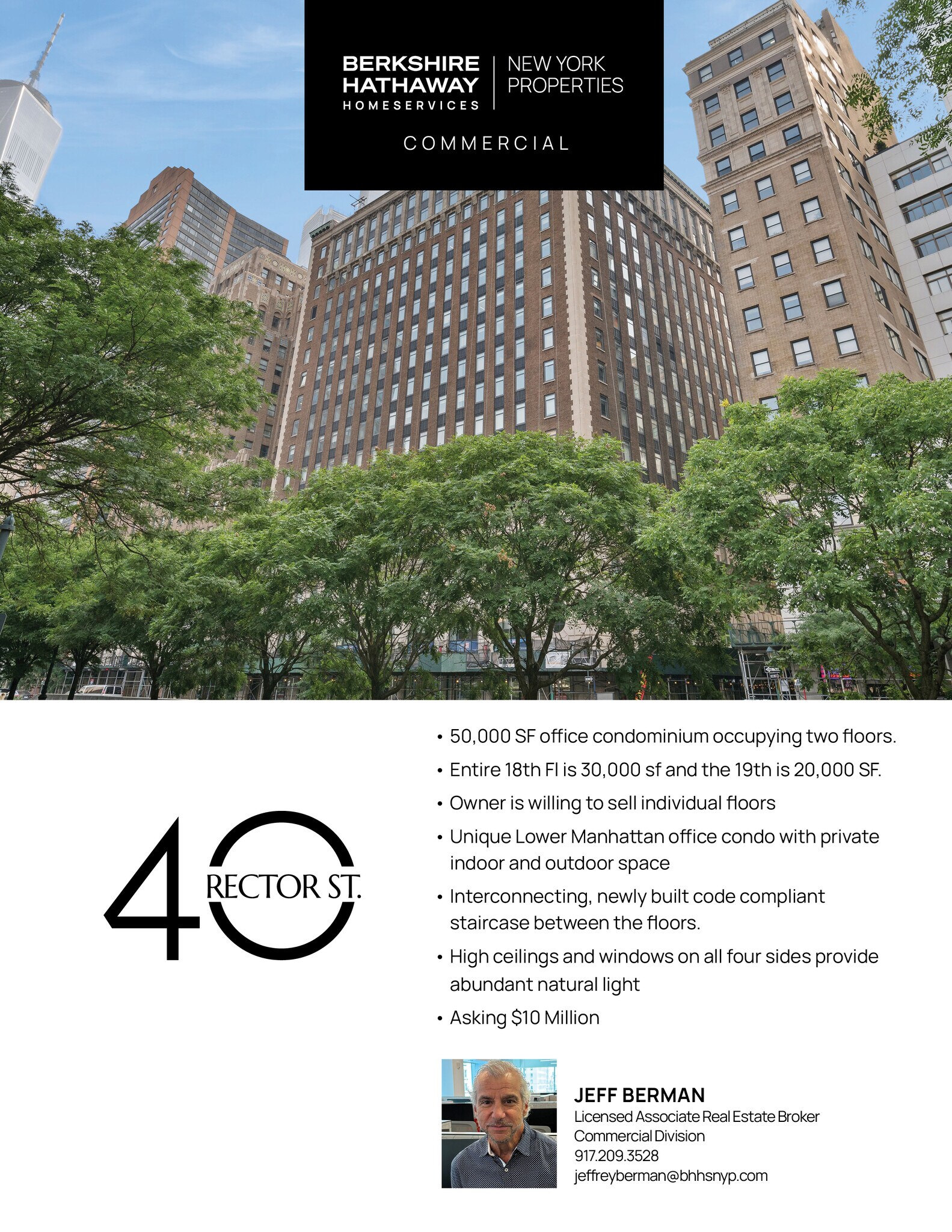 40 Rector St, New York, NY 10006 - Office for Sale | LoopNet