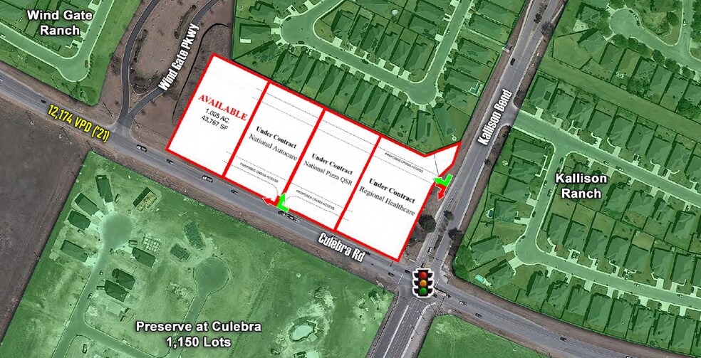 Culebra Rd, San Antonio, TX 78253 - NWC of Kallison Bend & Culebra Rd ... Culebra Rd, San Antonio, TX 78253 - NWC of Kallison Bend & Culebra Rd ...