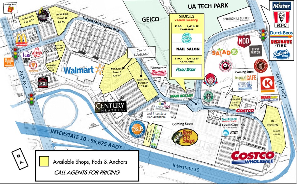 NWC Kino Parkway & I-10, Tucson, AZ 85713 - Marketplace at the Bridges | LoopNet