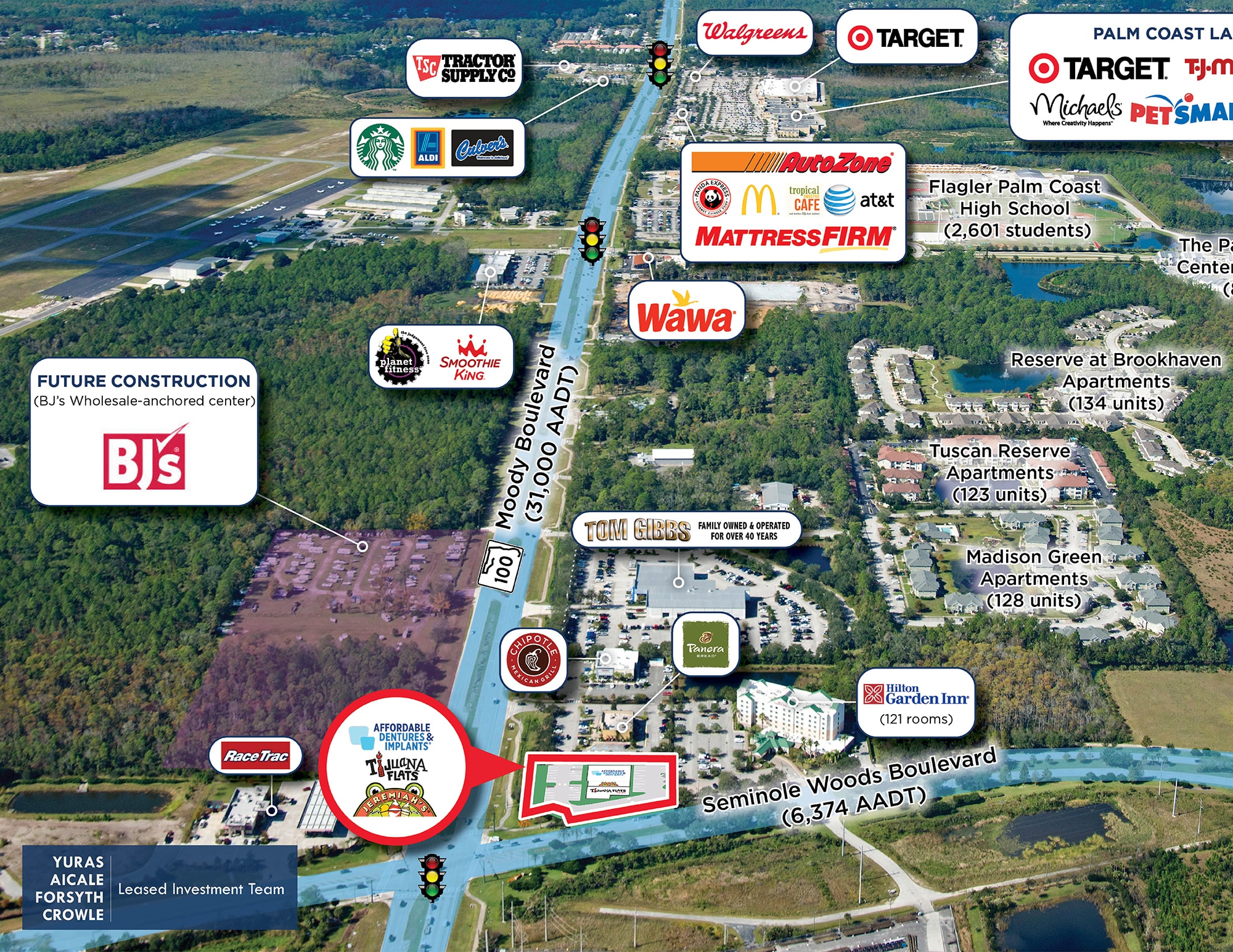 5890 E State Highway 100, Palm Coast, FL 32164 - Palm Coast Station | LoopNet