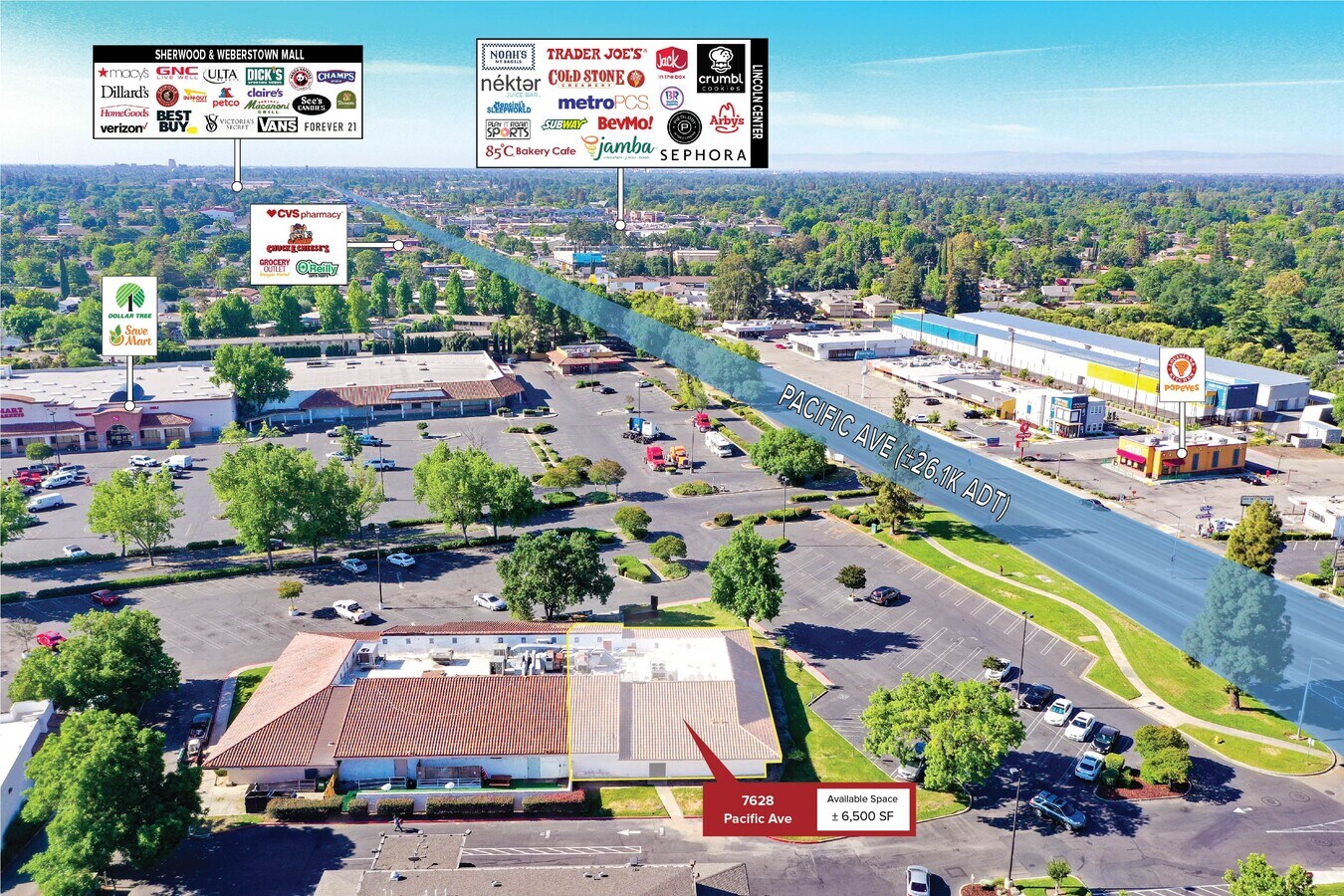 7628 Pacific Ave, Stockton, CA 95207 | LoopNet