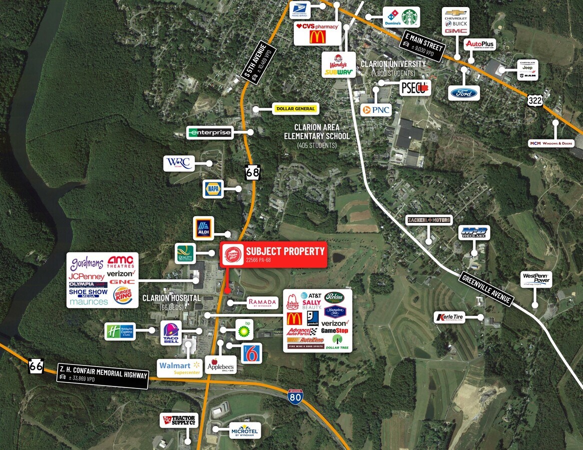 22566 Route 68, Clarion, PA 16214 | LoopNet