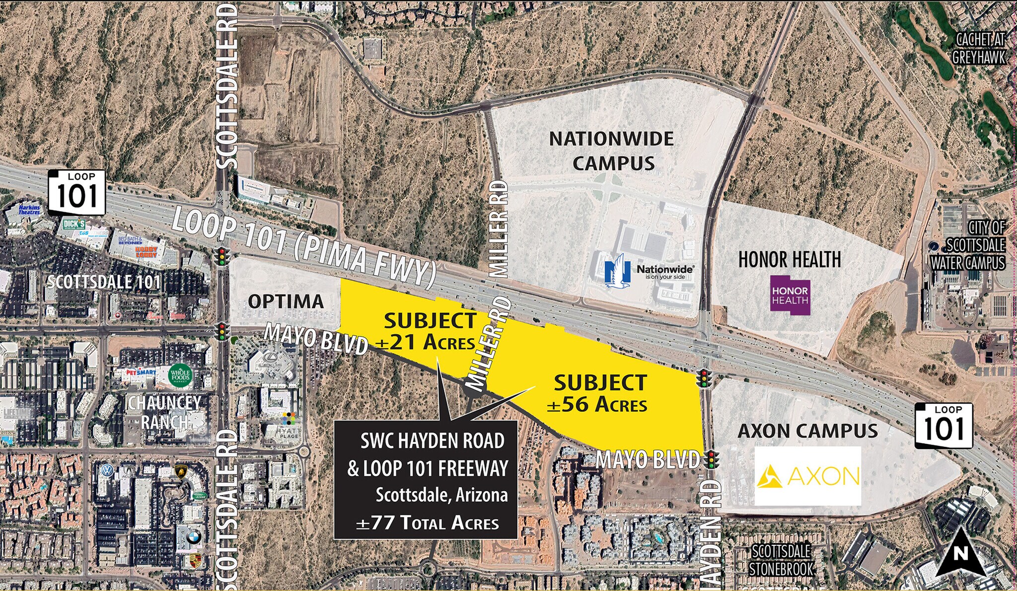 SWC Hayden Rd & Loop 101, Scottsdale, AZ 85255 - SWC Hayden Rd & Loop ...