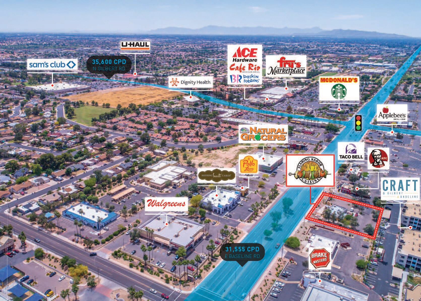 2252 E Baseline Rd, Mesa, AZ 85204 - 5 & Diner Restaurant | LoopNet