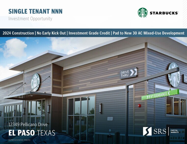 12349 Pellicano Dr, El Paso, TX 79928 - Starbucks - El Paso, TX | LoopNet