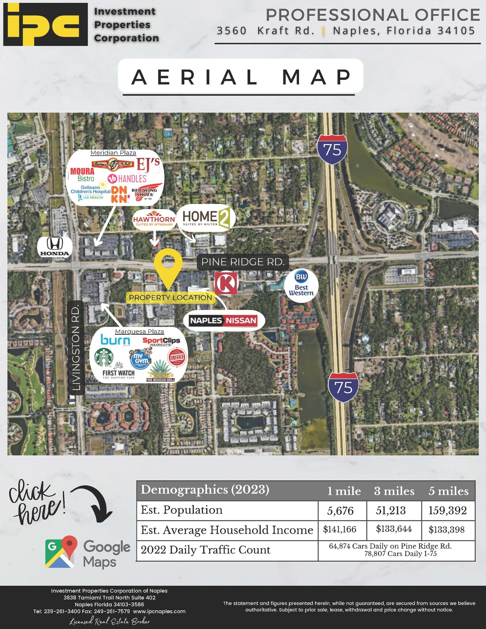 3560 Kraft Rd, Naples, FL 34105 - First National Bank Center | LoopNet