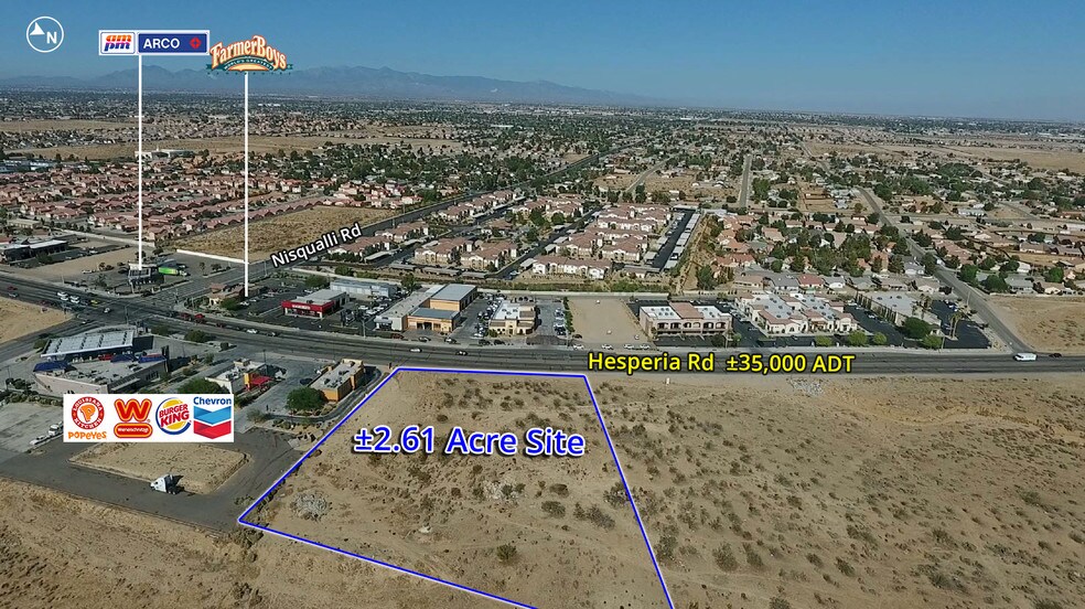 0 Hesperia Rd, Victorville, CA 92395 - 2.61 Total AC - Hesperia Rd Frontage | LoopNet