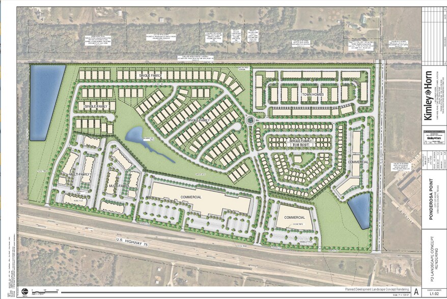 US-75 & Ponderosa Rd, Howe, TX 75459 - Ponderosa Point (Townhomes ...