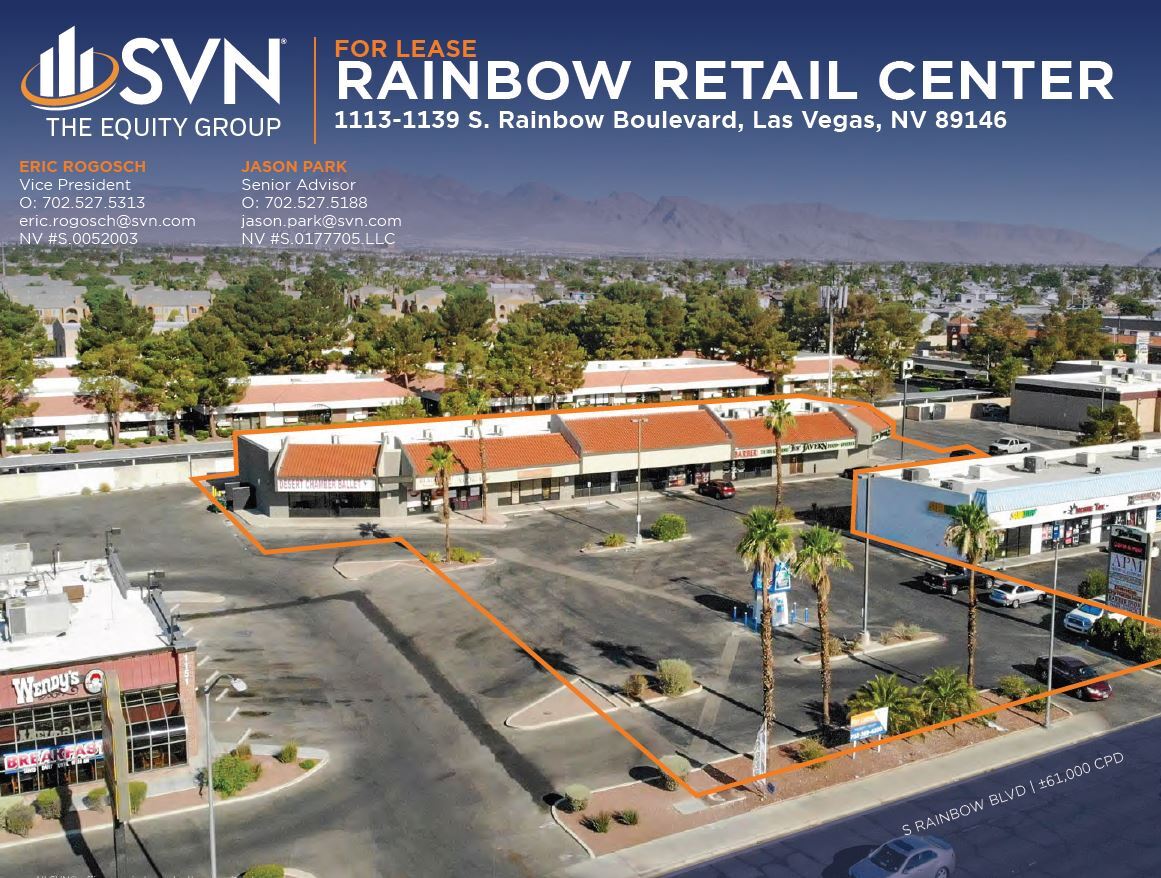 1113-1139 S Rainbow Blvd, Las Vegas, NV 89146 - Rainbow Retail Center ...