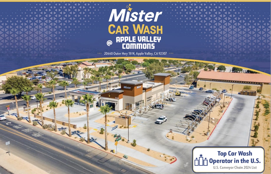 20440 Outer Highway 18, Apple Valley, CA 92307 - Mister Car Wash | LoopNet