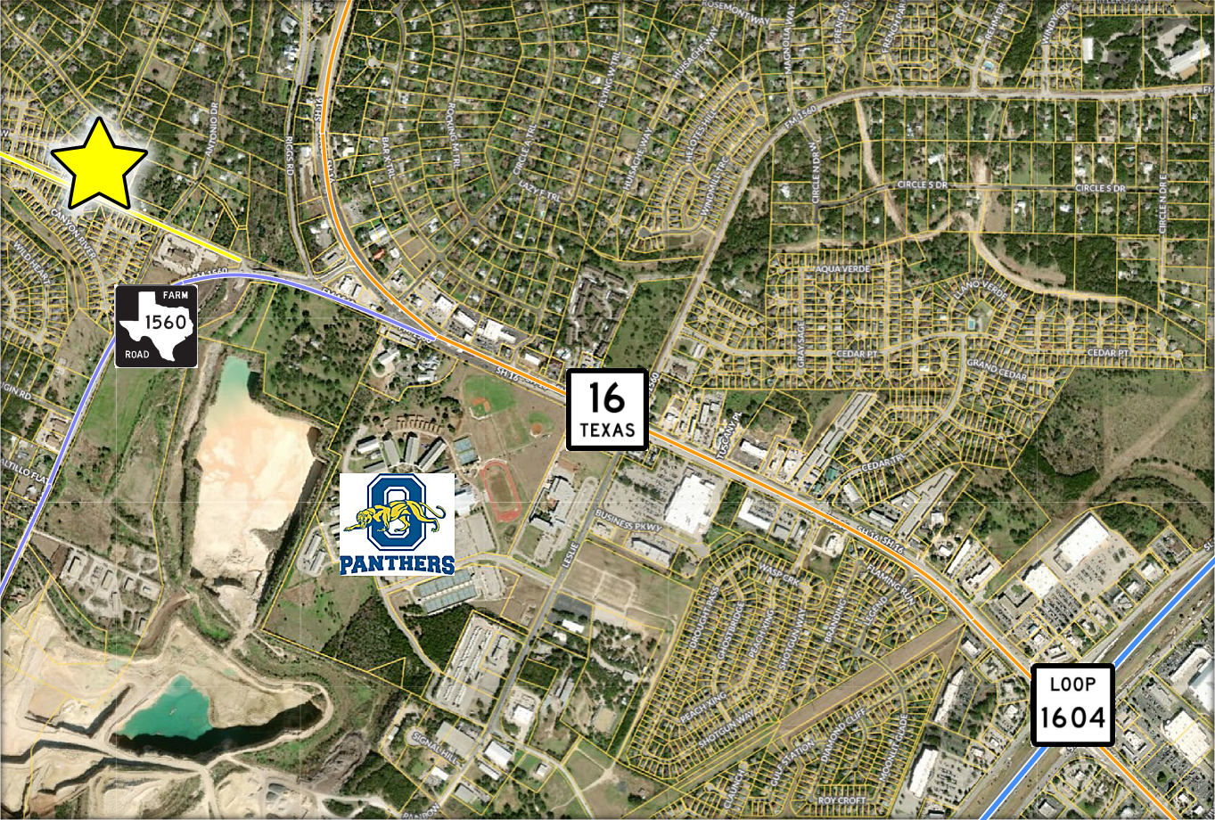 Iron Horse Way @ FM 1560, Helotes, TX 78023 - Helotes Town Home Site ...