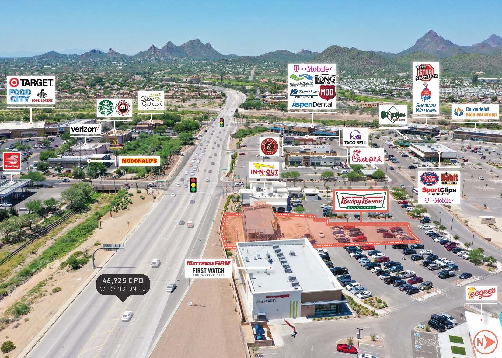 1090 W Irvington Rd, Tucson, AZ 85714 - Krispy Kreme Ground Lease ...