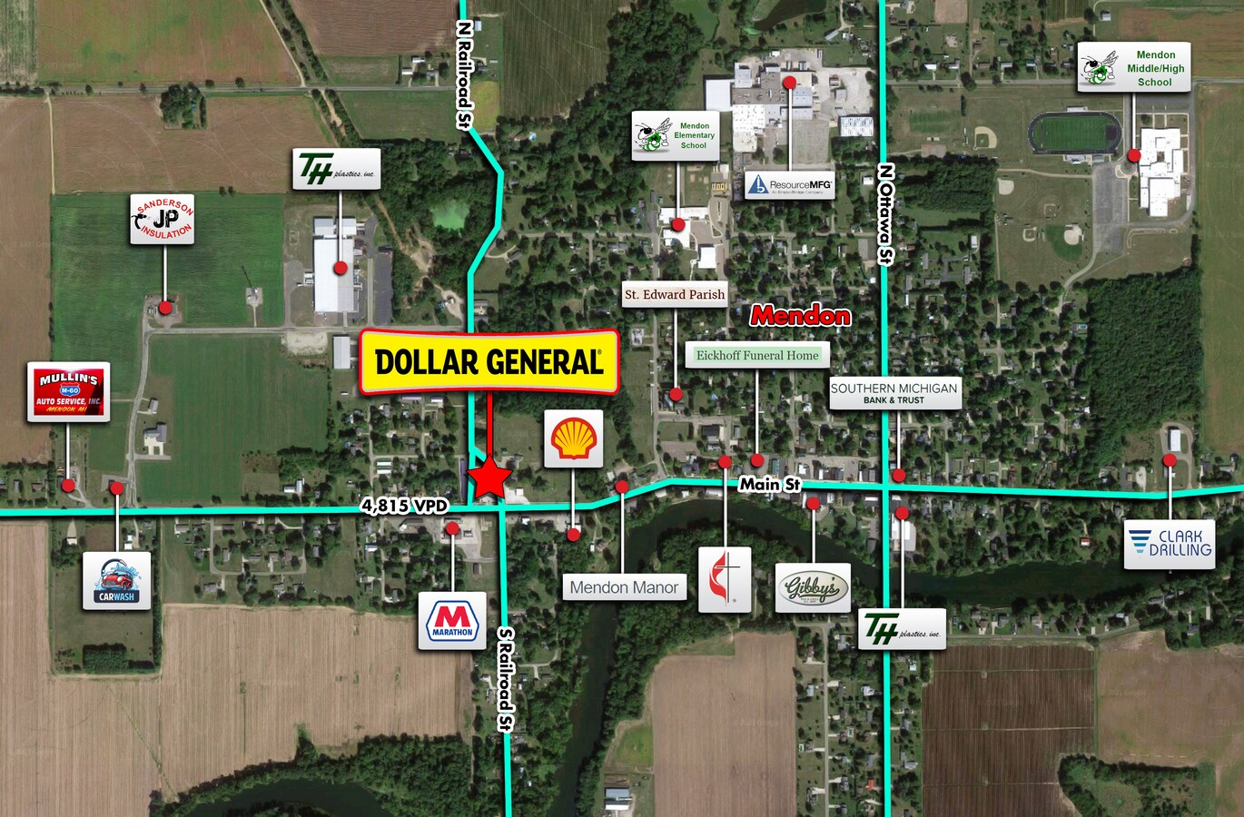 604 W Main St, Mendon, MI 49072 | LoopNet