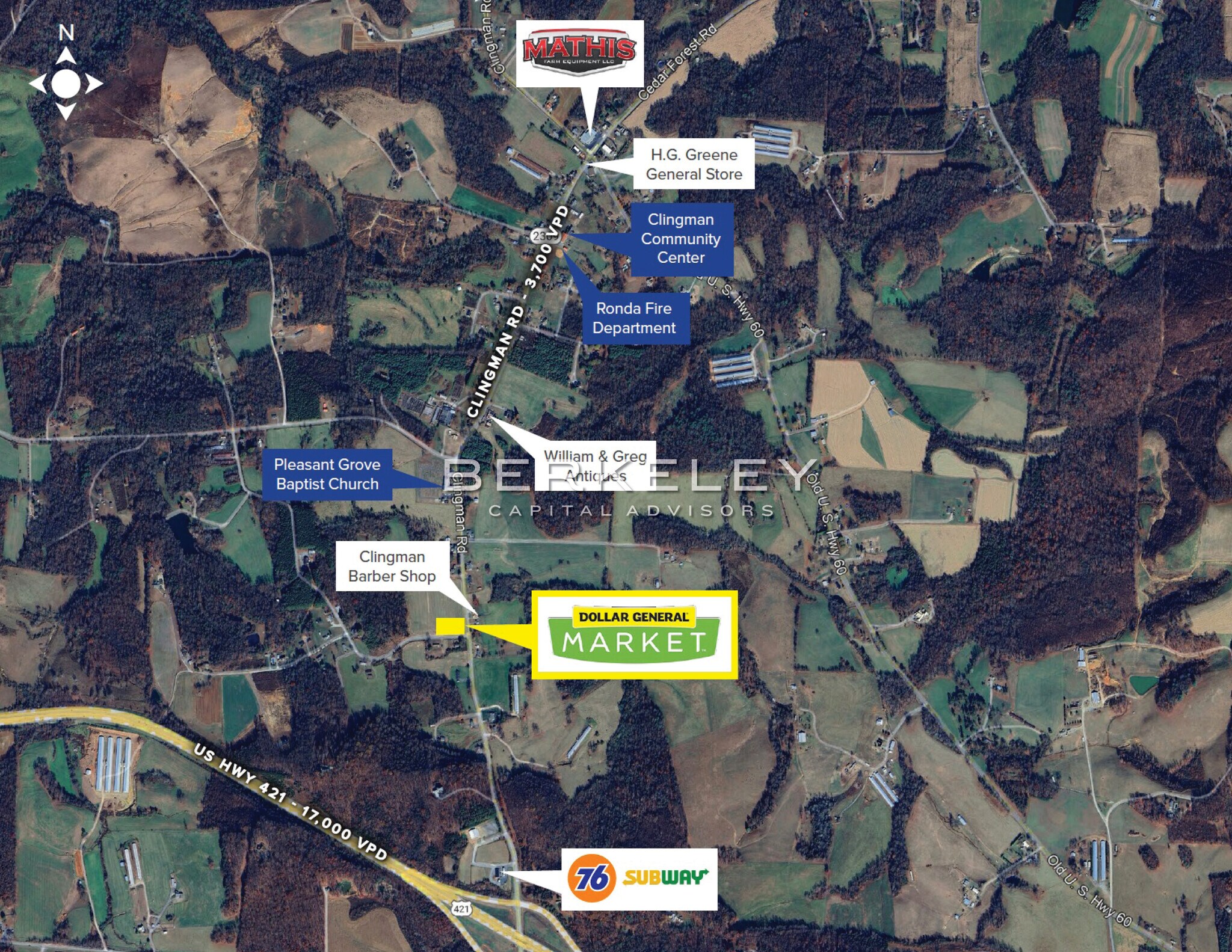 4263 Clingman Rd, Ronda, NC 28670 - Dollar General Market | LoopNet