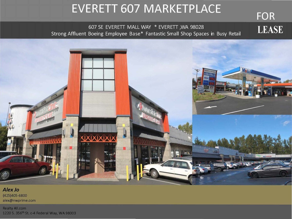 607 SE Everett Mall Way, Everett, WA 98208 | LoopNet