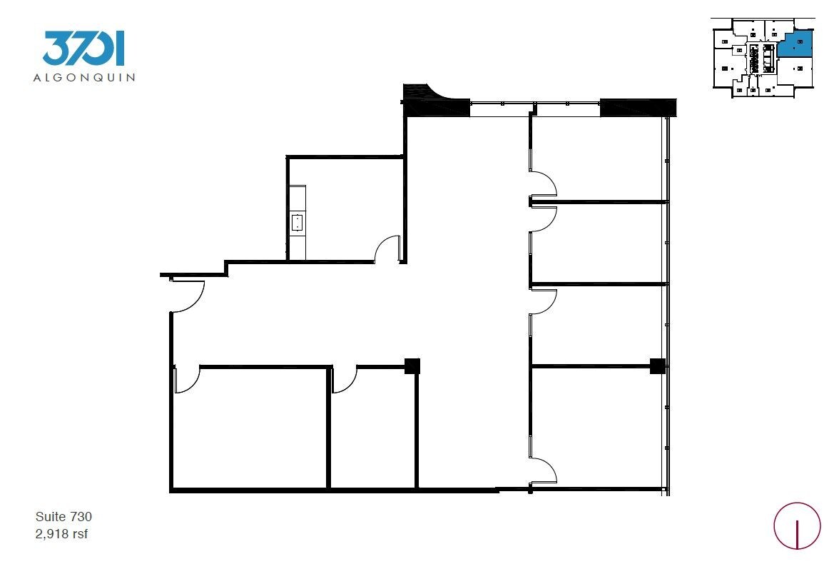 3701 Algonquin Rd, Rolling Meadows, IL, 60008 - Office Space For Lease ...