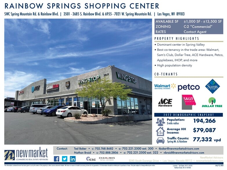 Walmart Spring Valley Las Vegas