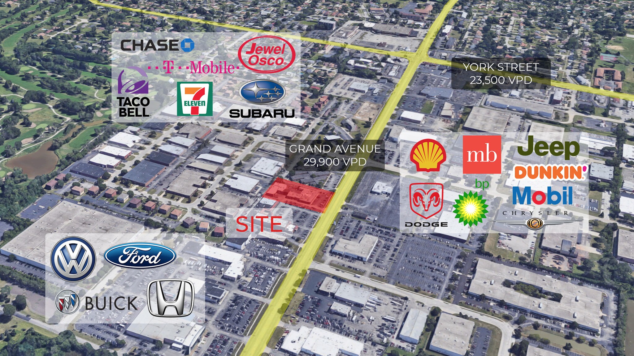 207-227 W Grand Ave, Bensenville, IL 60106 - Bensenville Plaza | LoopNet