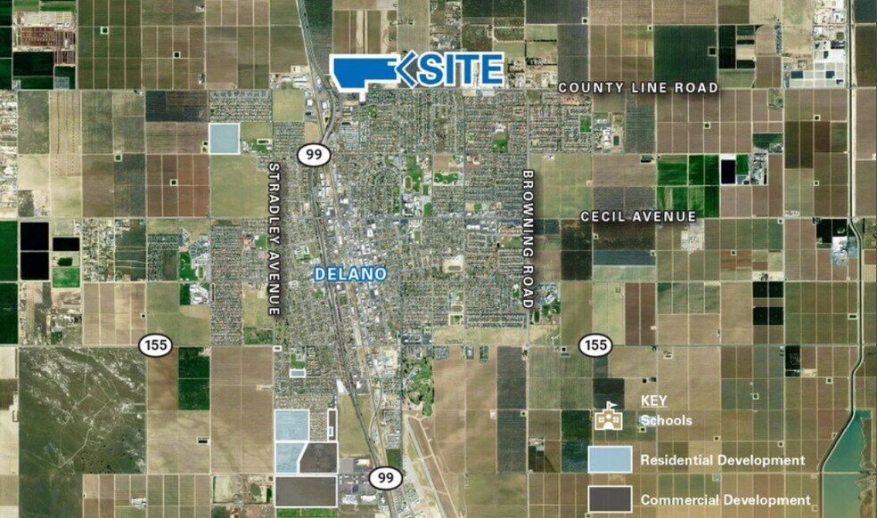 NEC County Line Rd, Delano, CA 93215 | LoopNet