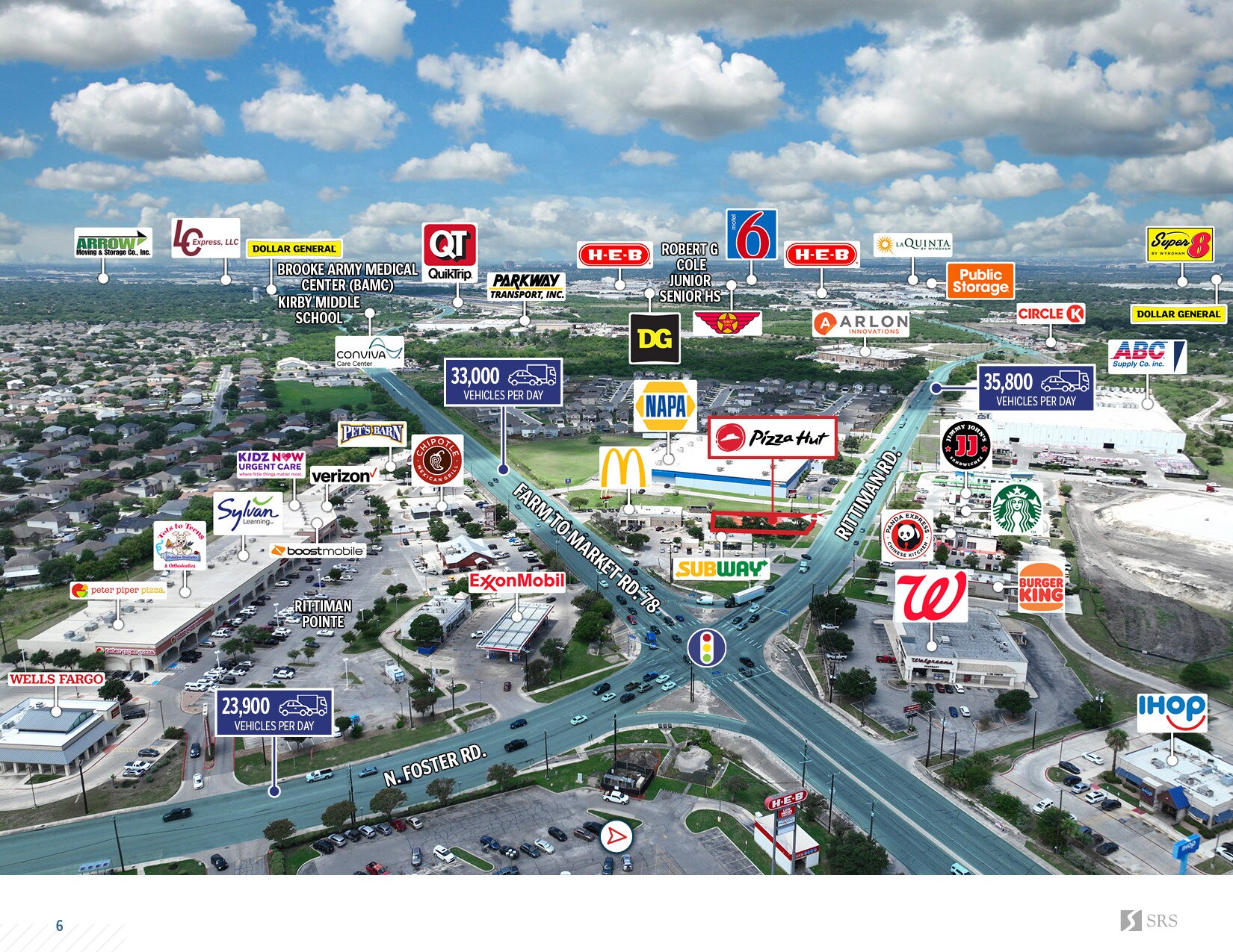 6380 Rittiman Rd, San Antonio, TX 78218 - Pizza Hut | New 15-Yr Abs NNN ...