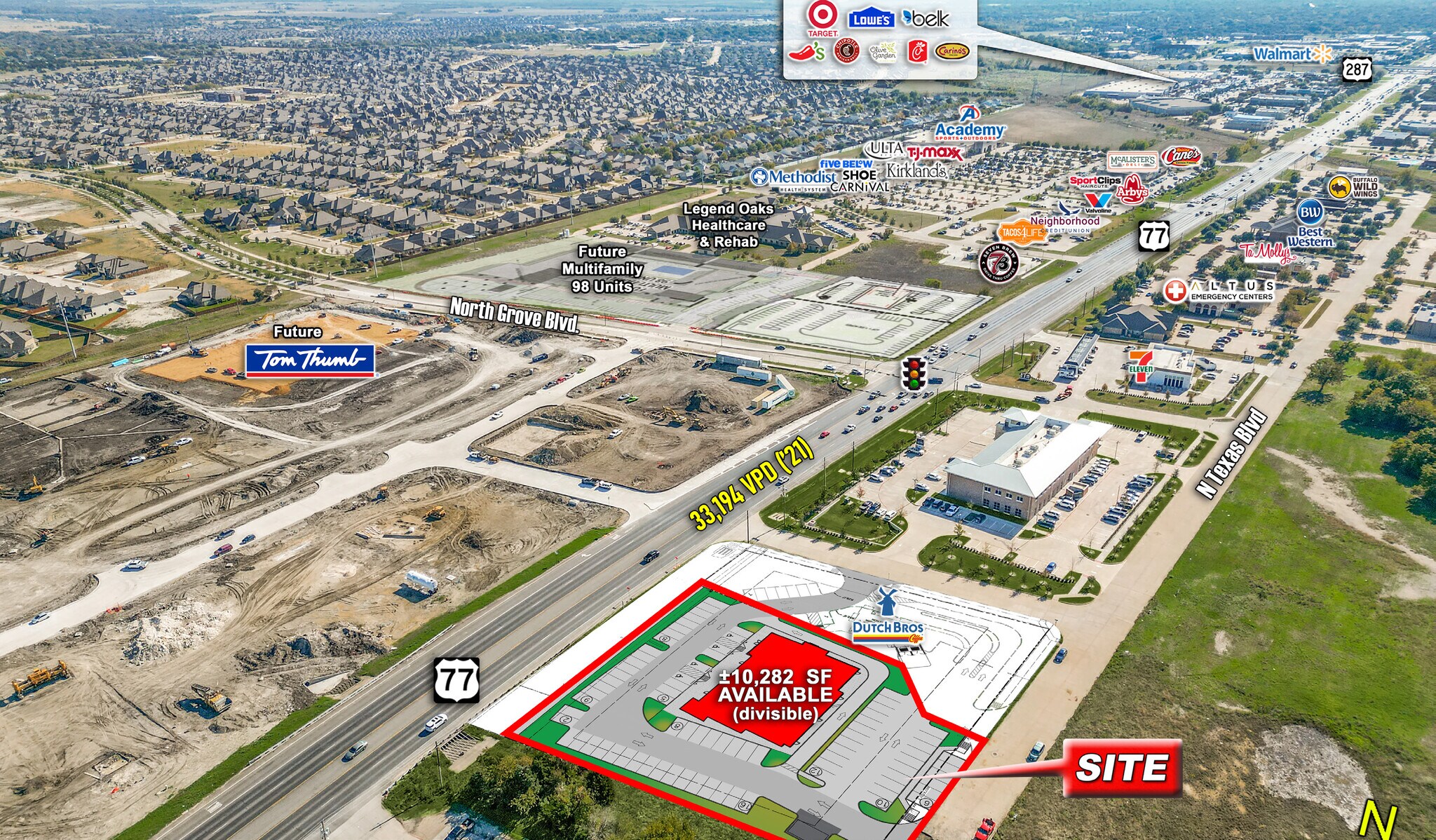 1995 N Highway 77, Waxahachie, TX 75165 - Retail for Lease | LoopNet