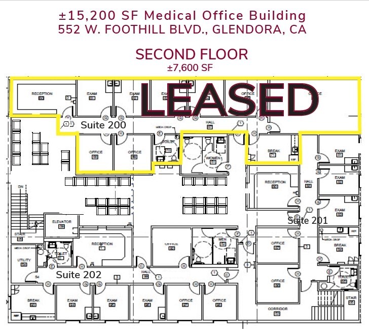 552 W Foothill Blvd Glendora Ca 91741 Officemedical Space For 7452