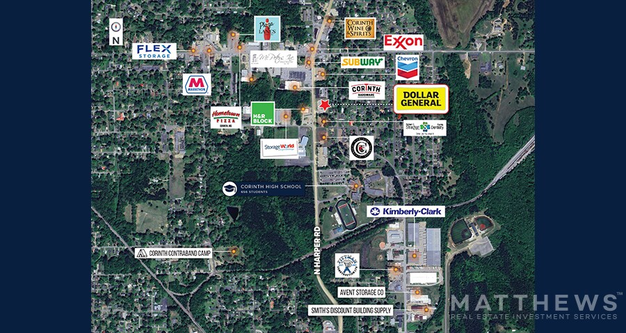 1450 N Harper Rd, Corinth, MS 38834 - DOLLAR GENERAL | LoopNet