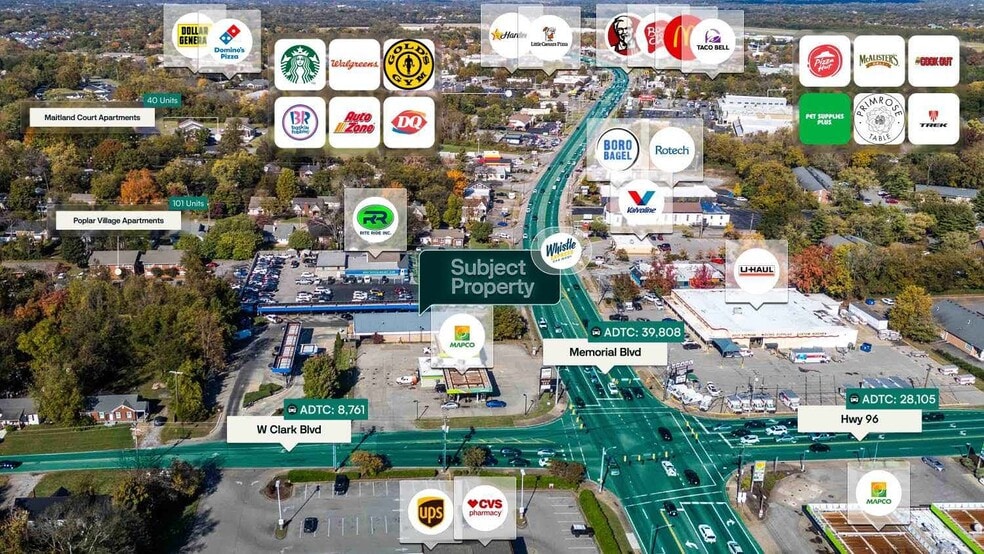 208-210 W Clark Blvd, Murfreesboro, TN 37129 - Take 5 Car Wash - Whistle Express Guaranty | LoopNet