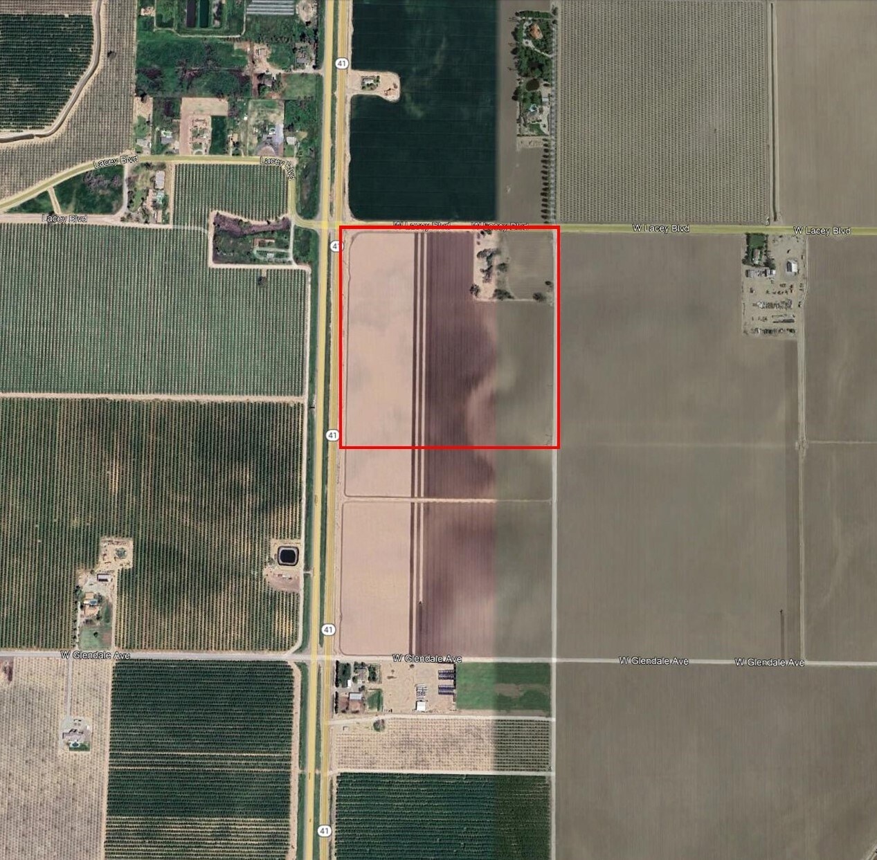 19299 W. Lacey Blvd., Lemoore, CA 93245 - 40 Acres of Row Crop Land ...