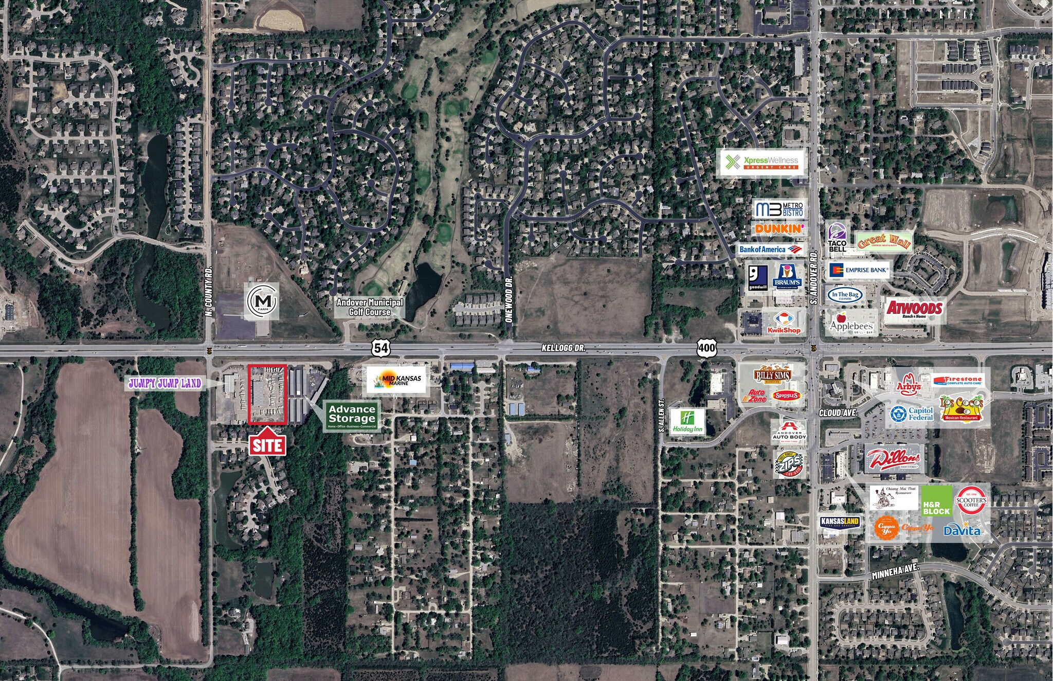 1523 W Ledgerwood Rd, Andover, KS 67002 - SALES/SERVICE BUILDING ON 3. ...