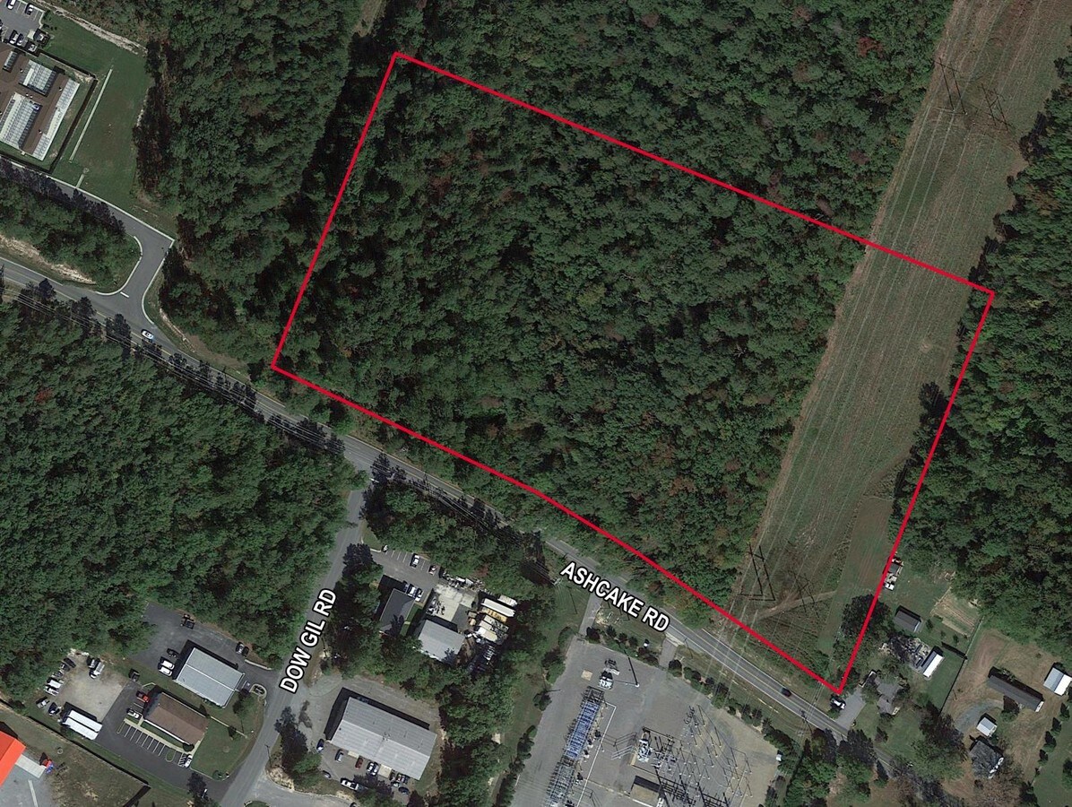 Ashcake Rd & Dow Gil Rd, Ashland, VA 23005 - Industrial zoned (M-1 ...