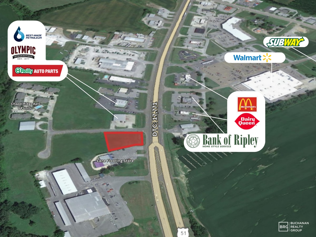 436 Robeson Street, Ripley, TN 38063 - 00 Hwy 51 Ripley, TN | LoopNet